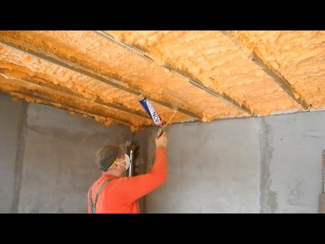 Жидкий утеплитель. Утепление потолка