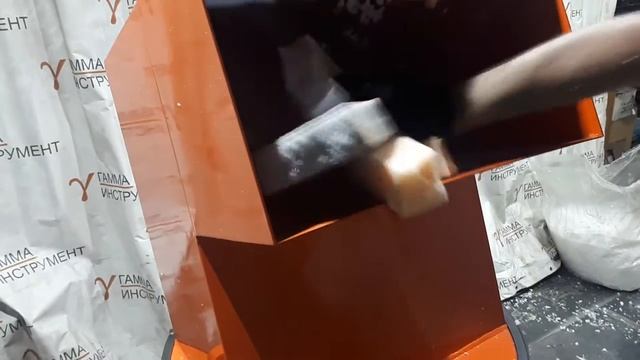 Дробилка поролона МИ-700 сетка калибровочная 20 мм.mp4