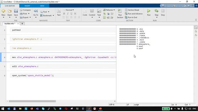 01. Simulink работа с внешним кодом