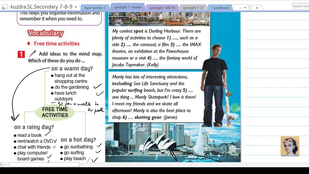 6. Spotlight 7. Unit 1c