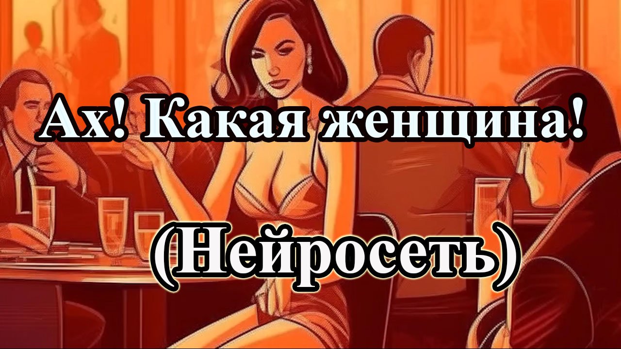 Ах! Какая женщина! Новогодняя музыка. Нейросеть."Ах какая женщина" cover Фристайл