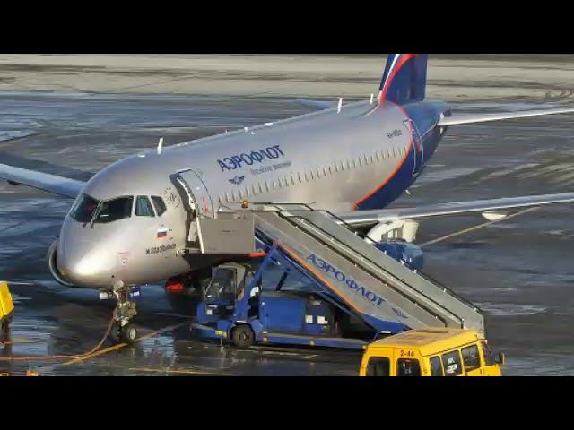 Шереметьево, Аварийная посадка Superjet 100