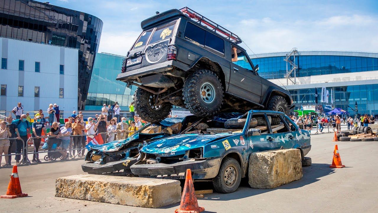 джип-триал: NISSAN PATROL / "EXPO OFF ROAD FEST 2021» Шоу-выставка КАЛИБР 20.21