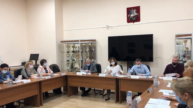 Внеочередное заседание Совета депутатов МО Новокосино № 15 от 14.12.2021