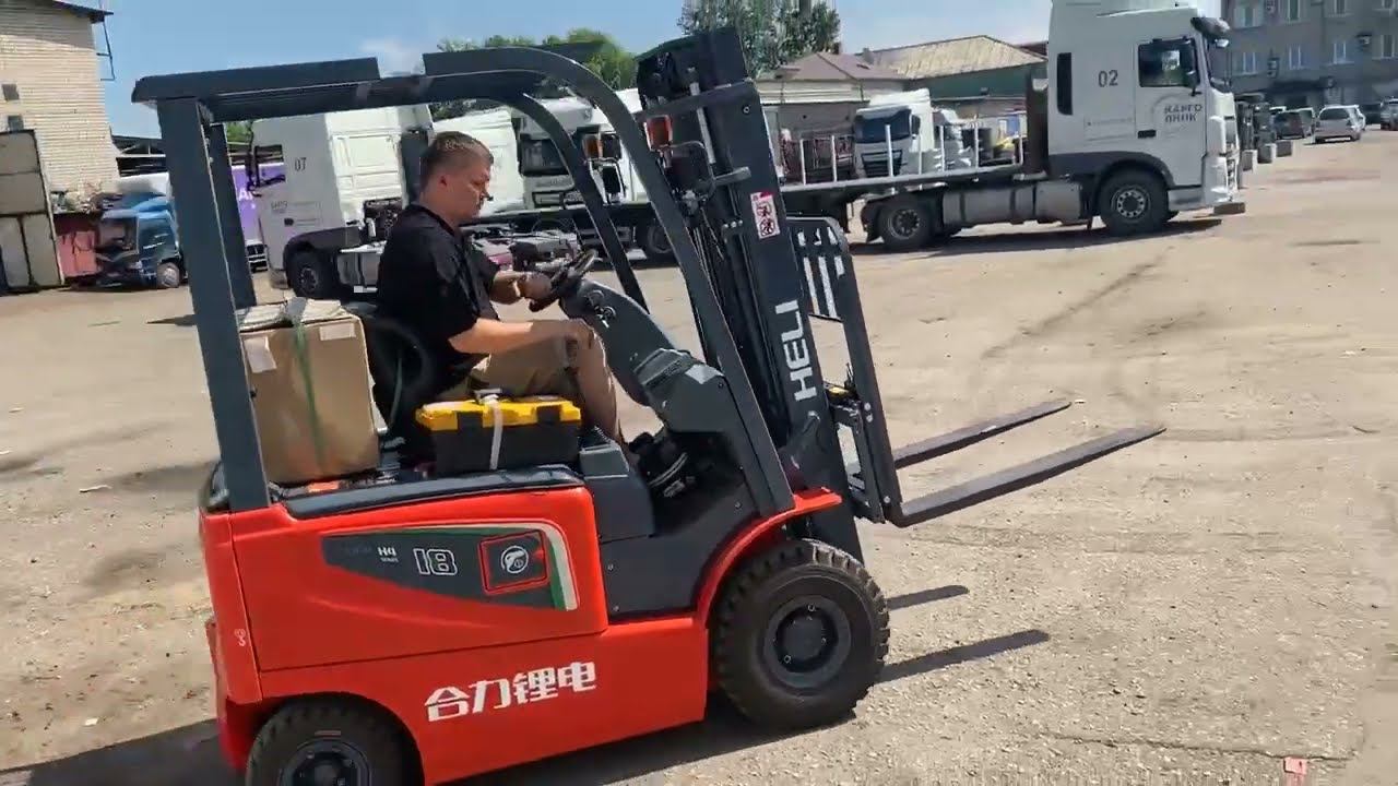 Электропогрузчик HELI CPD18 — 1.8т, 3м, литиевая батарея