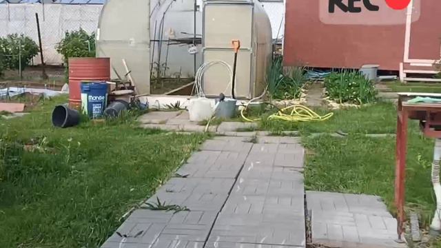 гуляю по всем дорожкам на даче