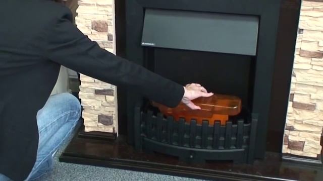 Процесс установки и подключения камина Dimplex Danville Black серии Opti-myst