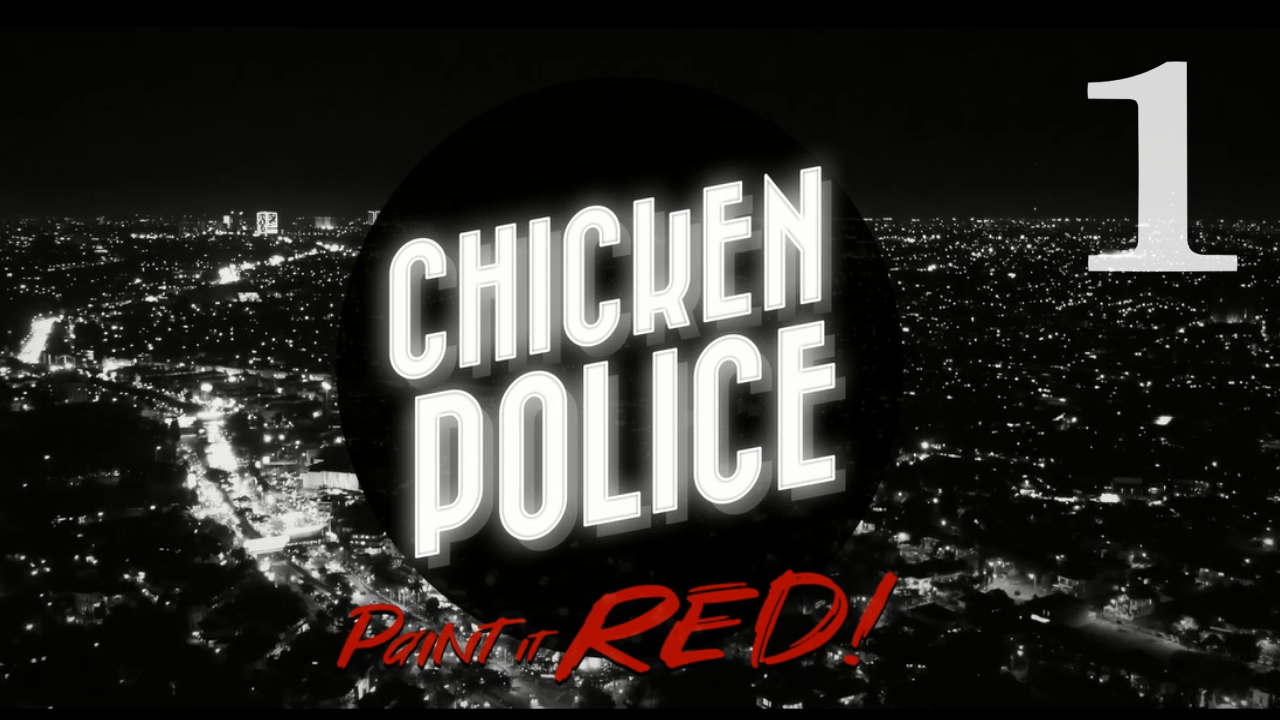 Новогодний Нуарный Детектив - Chicken Police - Прохождение 1