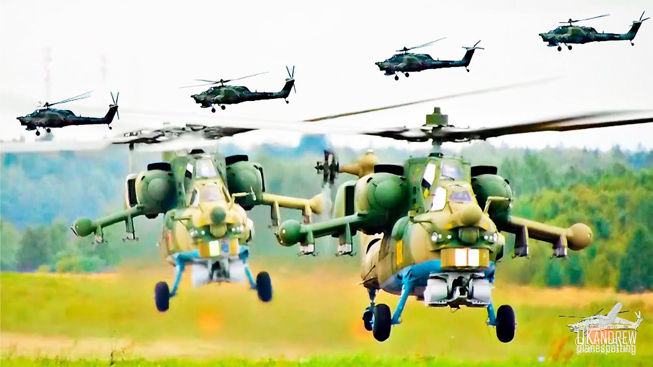 Ми-28Н - Фантастический пилотаж - Ударные вертолеты