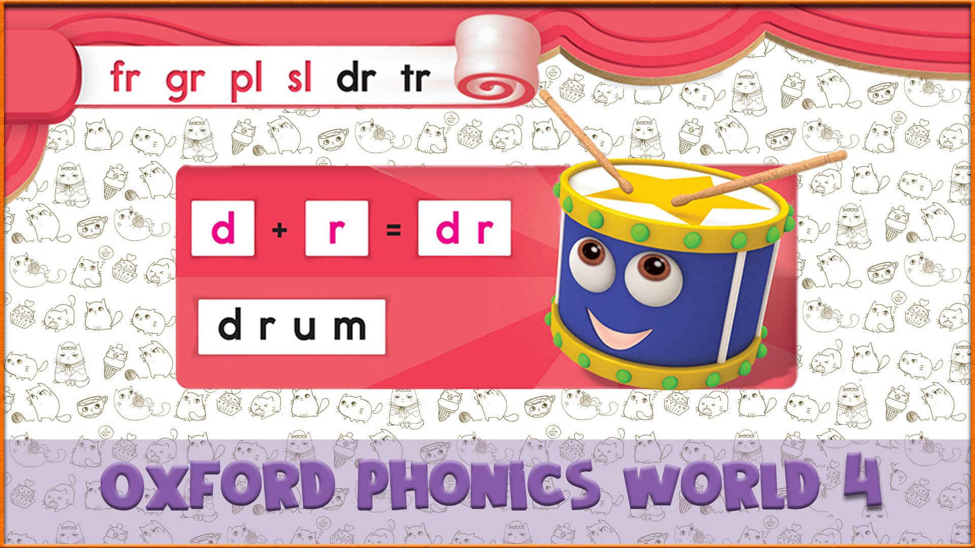 | dr | Oxford Phonics World 4 - Consonant Blends. #12