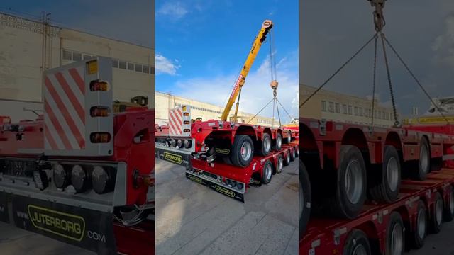 Отгрузка трех тралов в Ростов