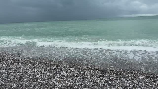 Море в Абхазии. The sea in Abkhazia #абхазия #beach #travel #abkhazia #путешествия