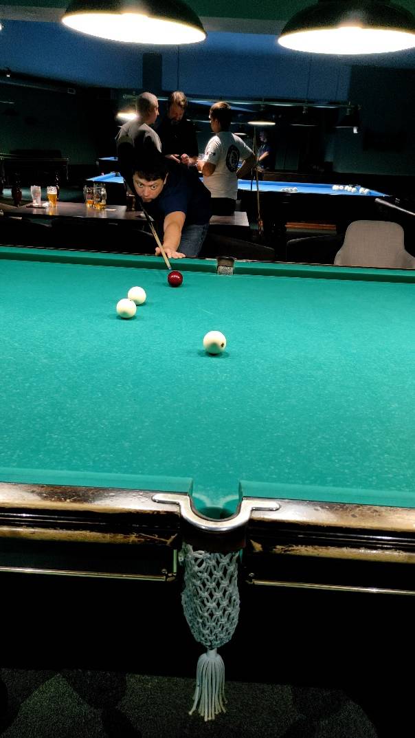 Бильярд, настроение, кураж.