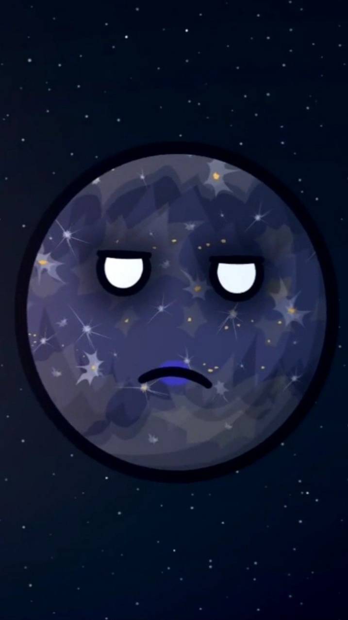 Большие спутники в ряд