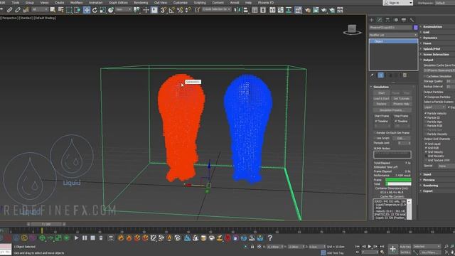 CH03E06 Liquid emitter settings