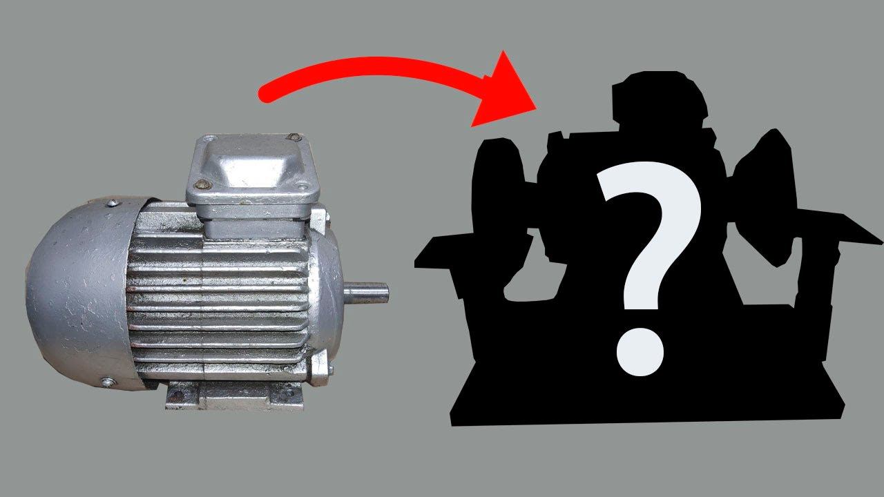Сделал станок из старого мотора, аналогов нет!