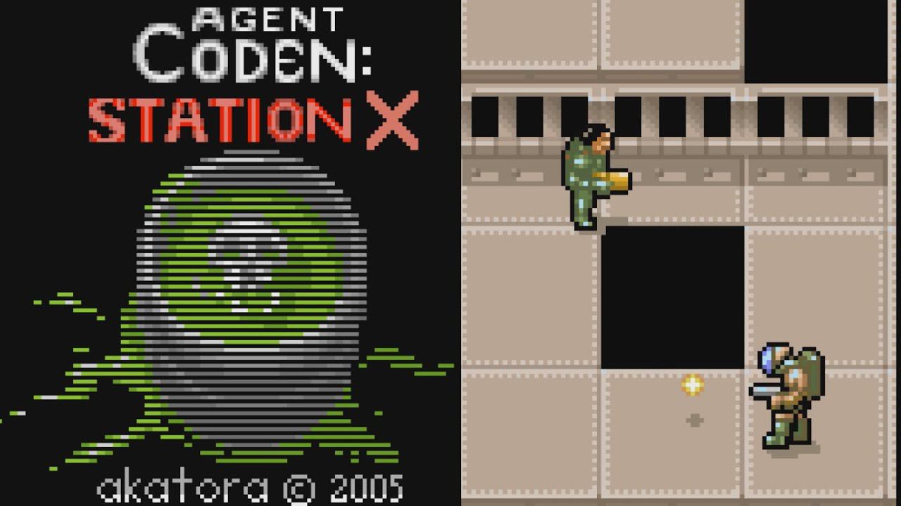 Agent Coden: Station X JAVA GAME (Akatora 2005) FULL WALKTHROUGH