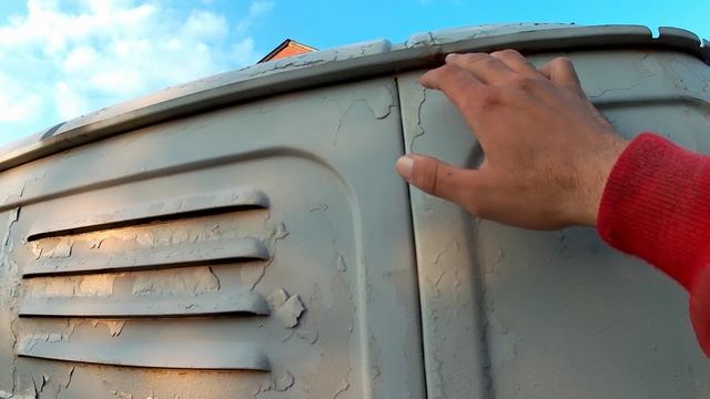 Колхозная покраска кузова УАЗ.mp4