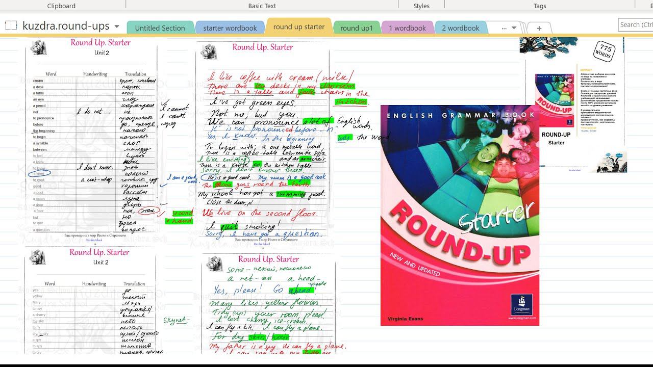 10. Round Up. Starter. Unit 2 Words 2