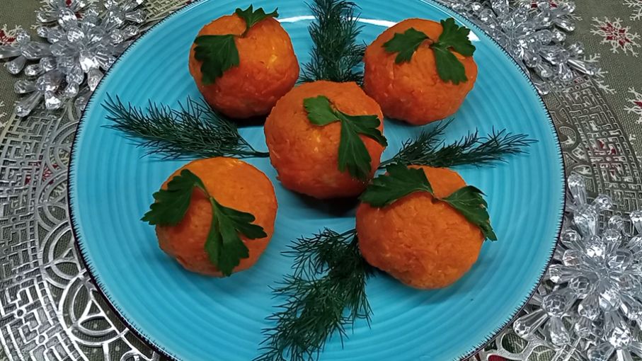 Закуска Новогодние шары