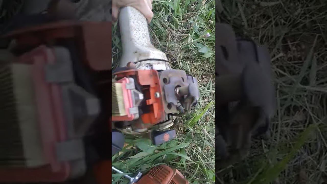 Поломка на покосе stihl fs450 / Breakdown on the mowing stihl fs450