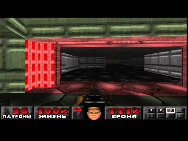 PSX Doom SLUS-00077 Russian Paradox GamePlay PSXPLANET.RU