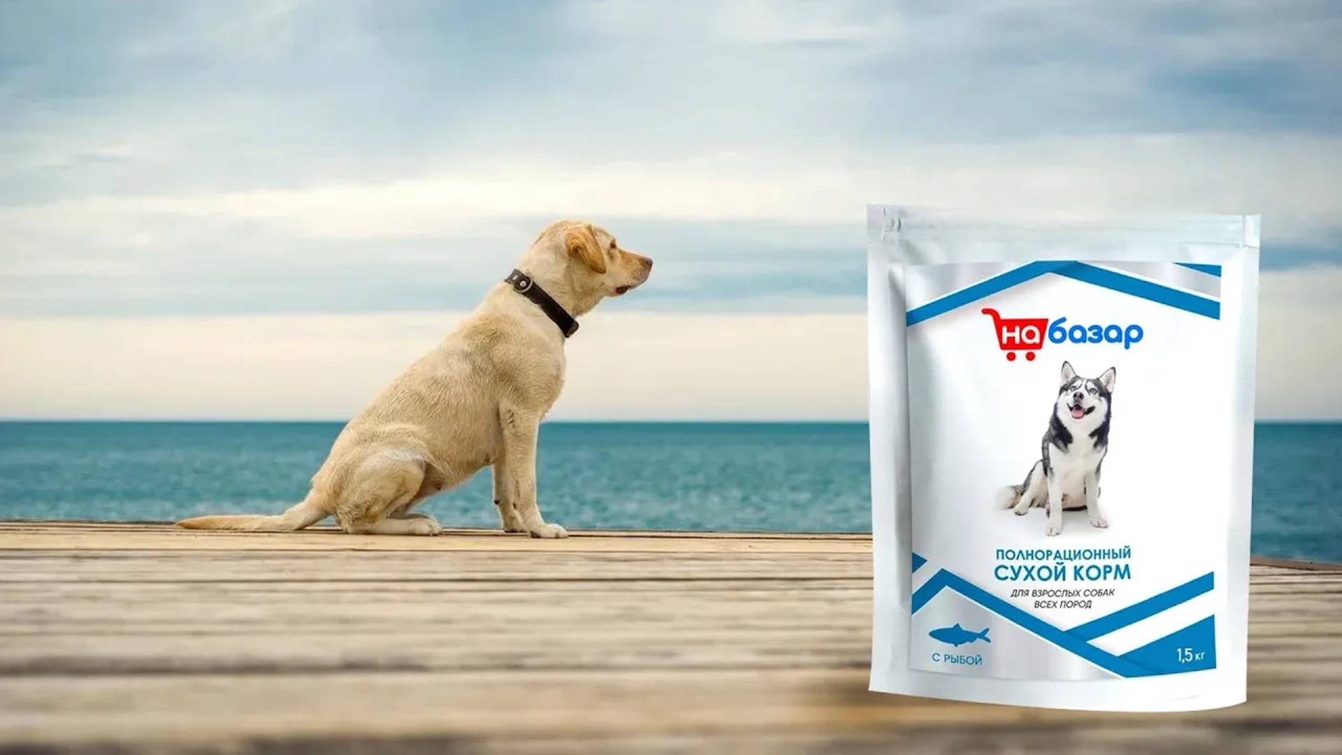 Видеосъемка для маркетплейсов  - На Базар - сухой корм для собак
