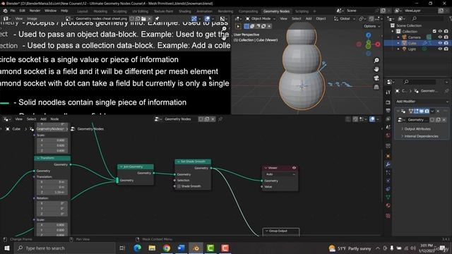 12 - Set Shade Smooth Node
