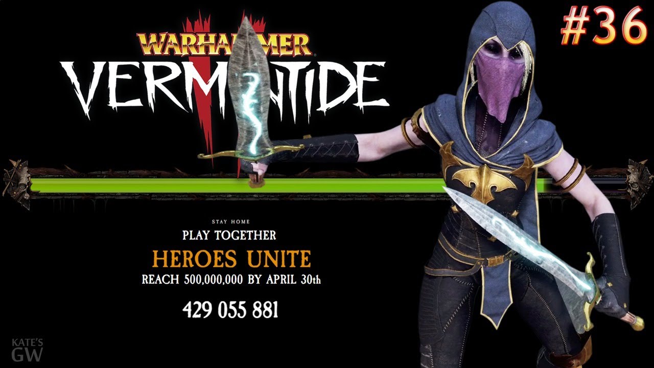 СТРИМ ➤Warhammer: Vermintide 2 ➤ КЕРИЛЛИАН VS 500 000 000 КРЫС.  ➤ Part #36 - #2