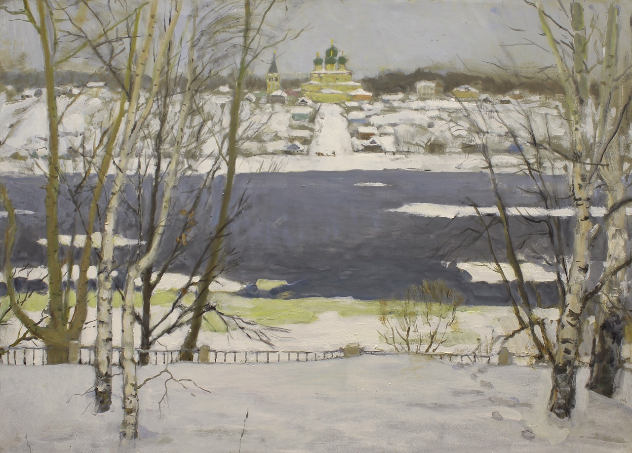 Весенние пейзажи Эдварда Выржиковского (1928-2008)