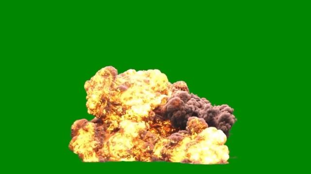 Хромакей! Эффект взрыва