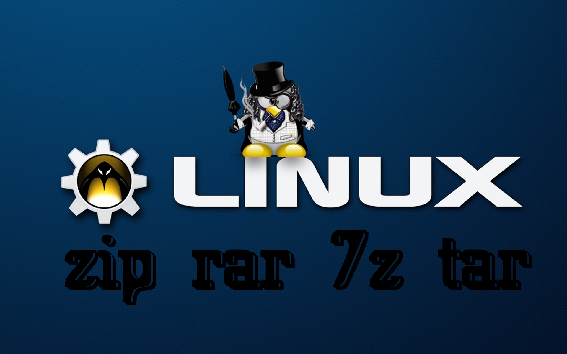 [atool]Быстрая Архивация и Деархивация любых архивов на Linux