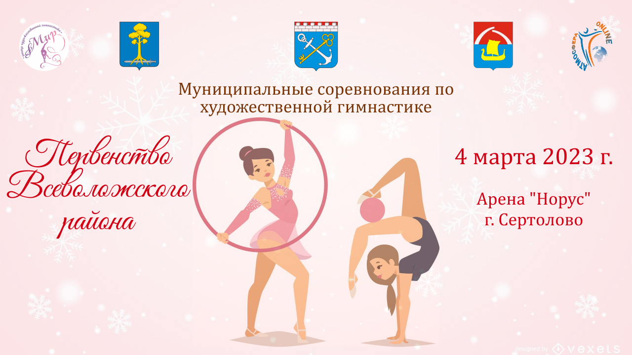Отчетный ролик. Первенство Всеволожского района по художественной гимнастике. г. Сертолово (040323)