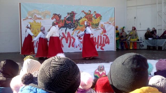 Как красиво танцуют девушки на МАСЛЕНИЦУ в Башкортостане