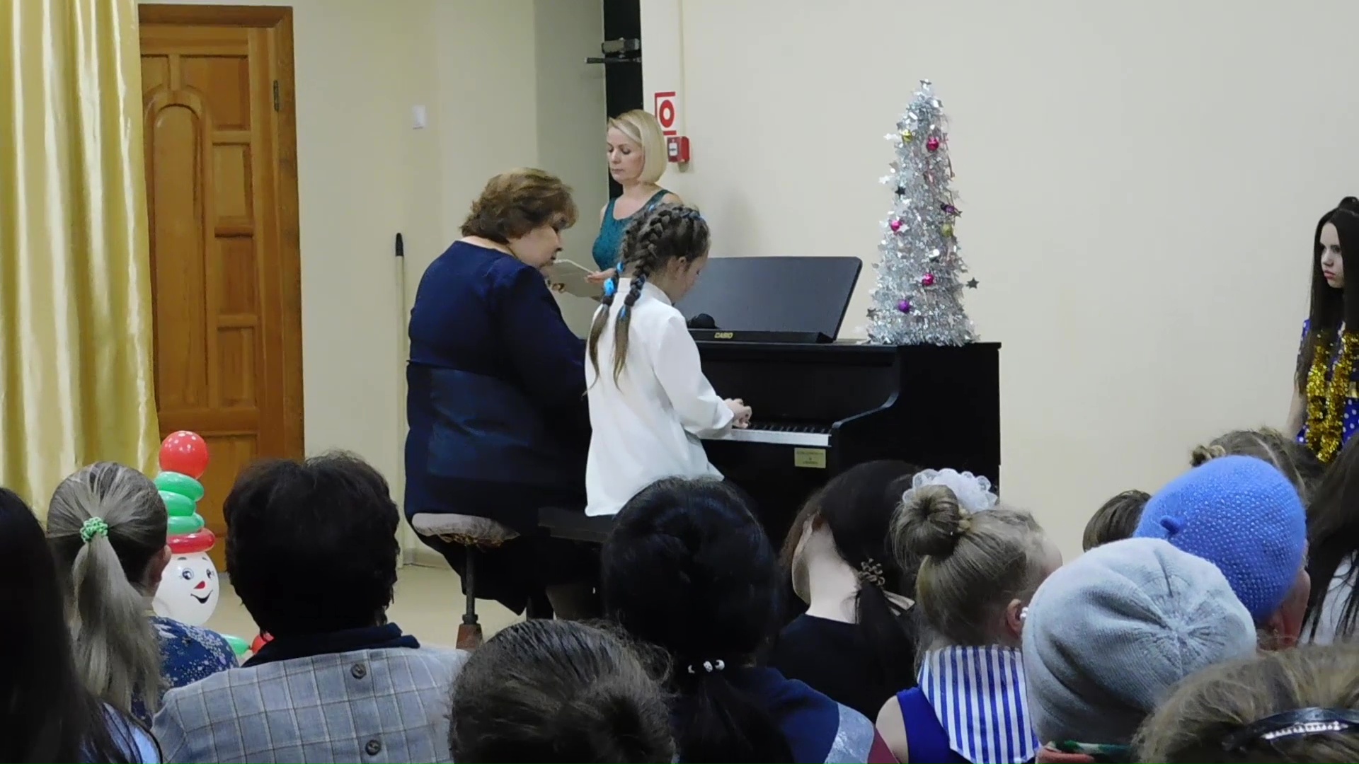 2022г. 27 декабря. Детская школа искусств. концерт. ч.9. Мариинский Посад