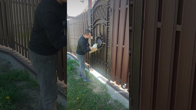 Патинирование кованых элементов I Кованая калитка I Сварим Металл