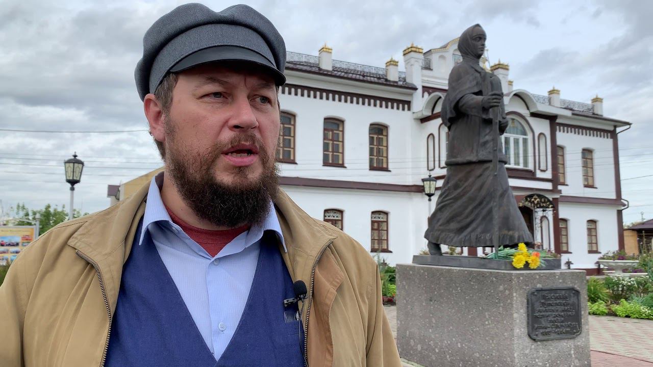 Ишим. Памятник Прасковье Луполовой