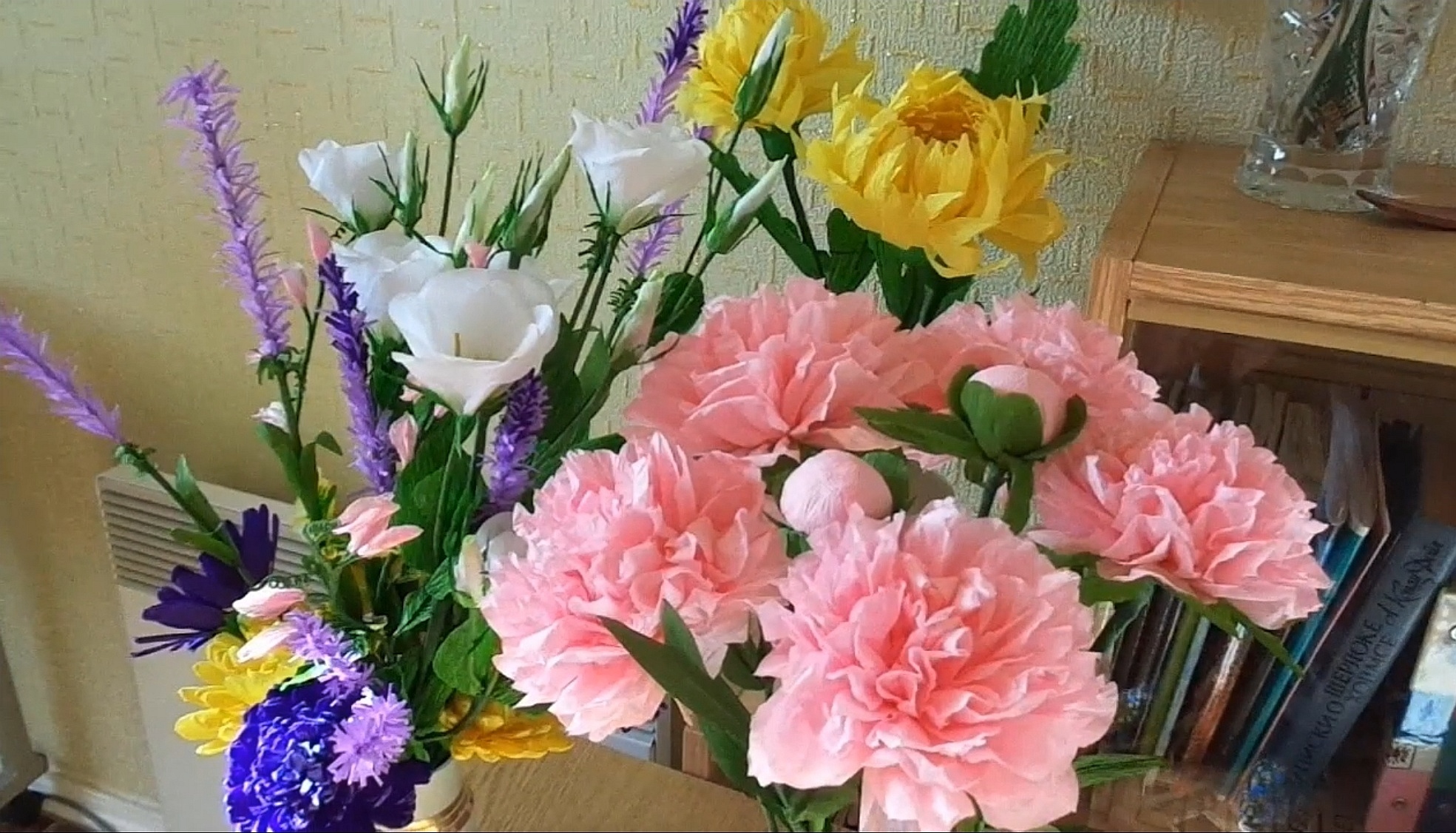 💃Цветы созданные моими руками.