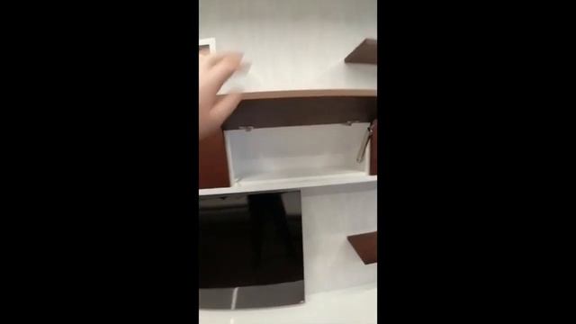 Гостиная из МДФ Эмали и шпона натурального дерева