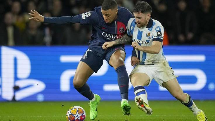 РЕАЛ СОСЬЕДАД - ПСЖ прямая трансляция