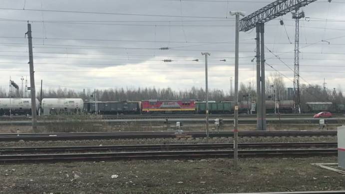 ЧМЭ-3 №??? за маневровой работой на станции Нижний Новгород Сортировочный