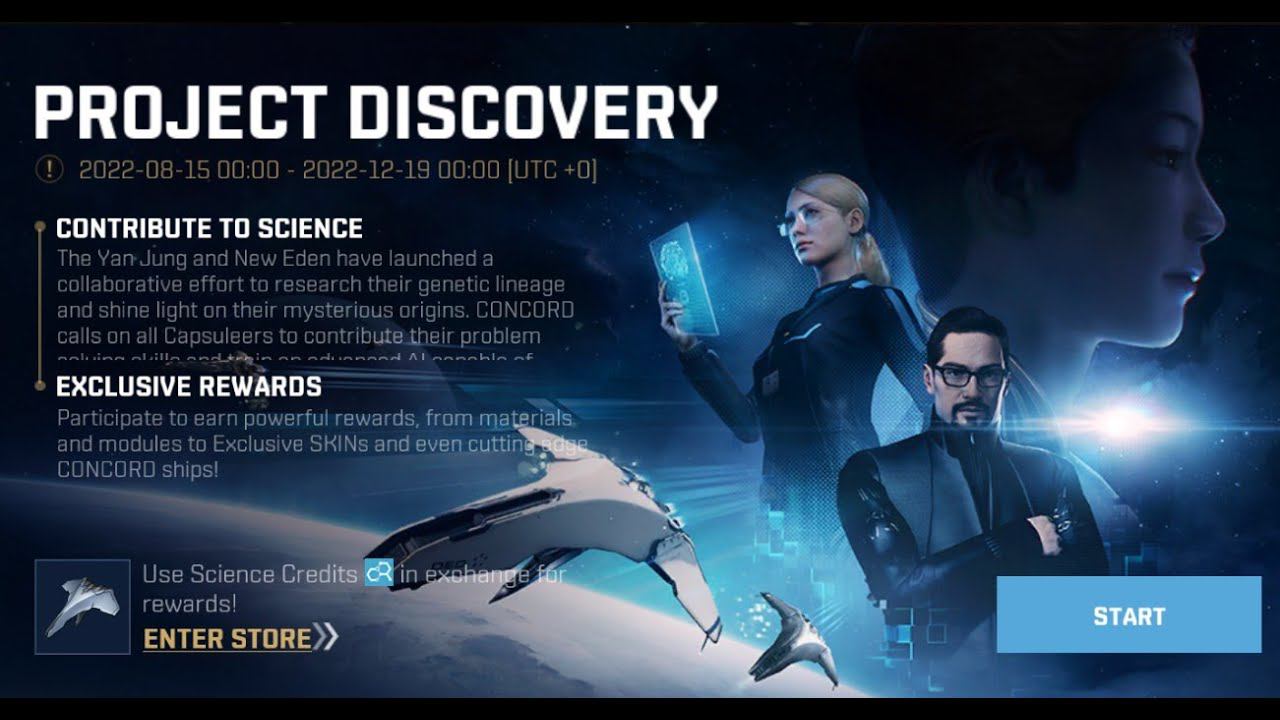 EVE Echoes ➤ Project Discovery ➤ Получить Enforcer Prototype