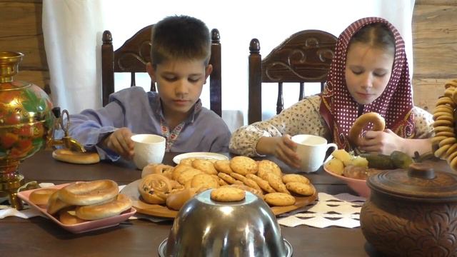 Пасхальная сценка: Степанида и Пахом. 2024 г.