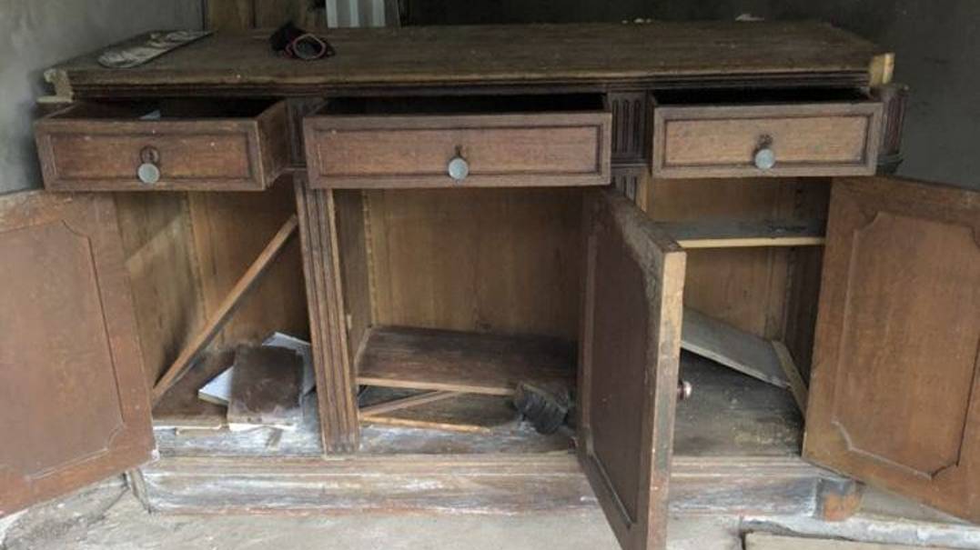 Реставрация гостиного комода ХIХ века мастеров Санкт-Петербурга. Часть 2.