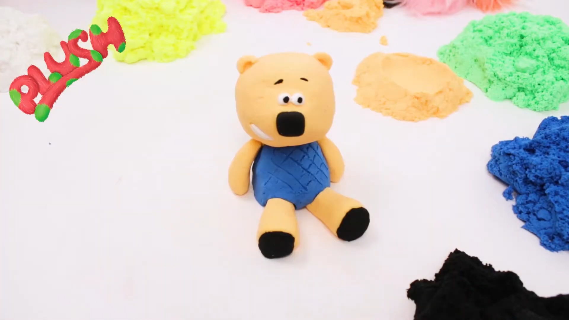 Инструкция по лепке Кеши из мультфильма "Ми-ми-мишки"