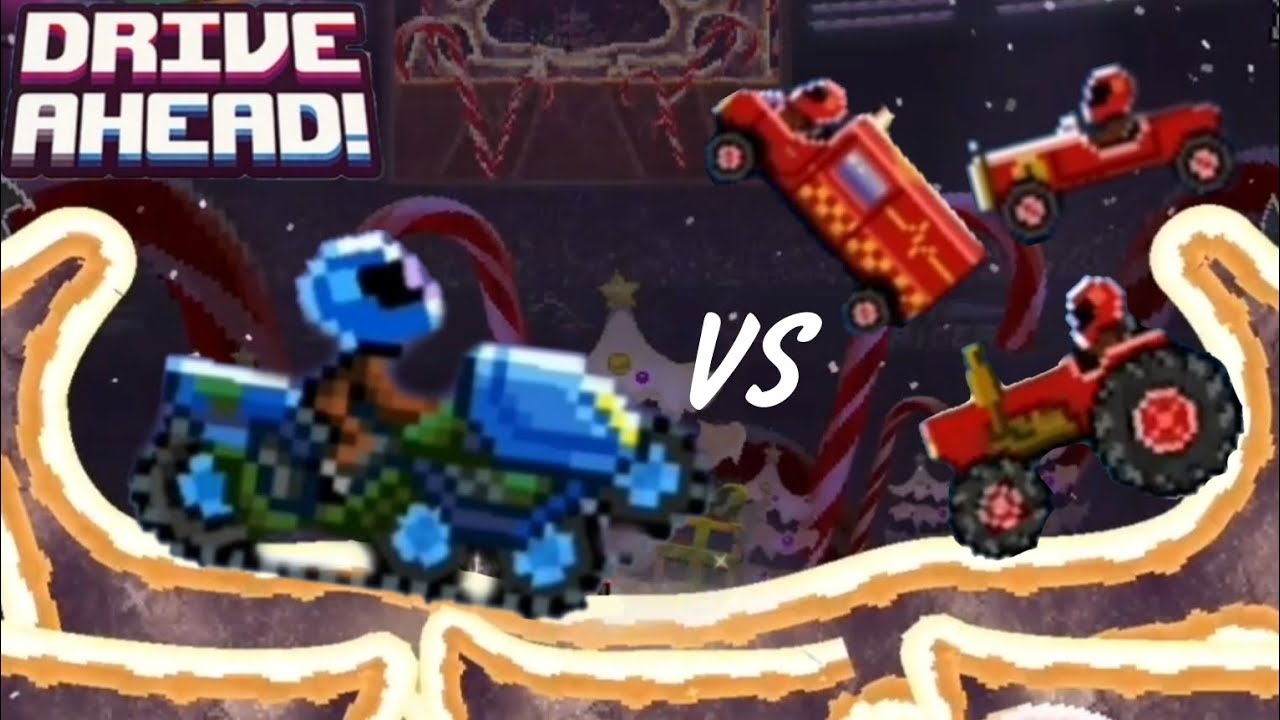 Тестирую СНЕГОЦИКЛ в DRIVE AHEAD!!!