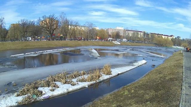 г.Орёл - 15.03.2023г.- Река - Ока и Орлик (Самопал)