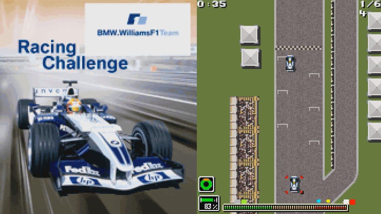BMW WilliamsF1 Team Racing Challenge JAVA GAME InfoSpace 2005)