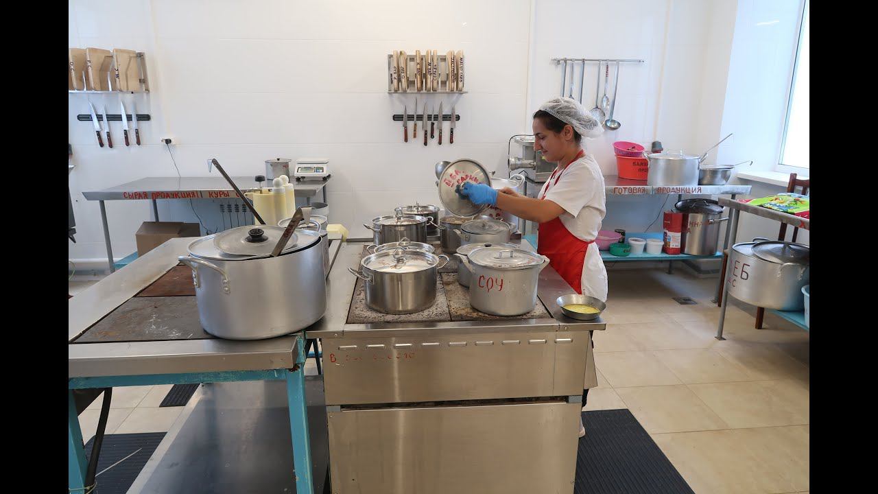 Узловской детский сад ремонт пищеблока 2023г.