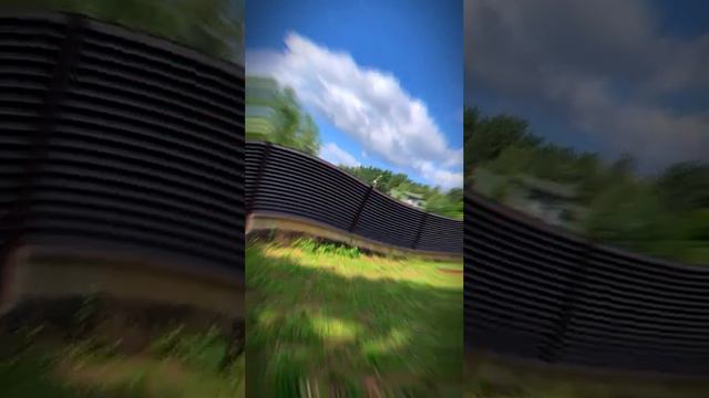 Забор Жалюзи Гамма односторонний